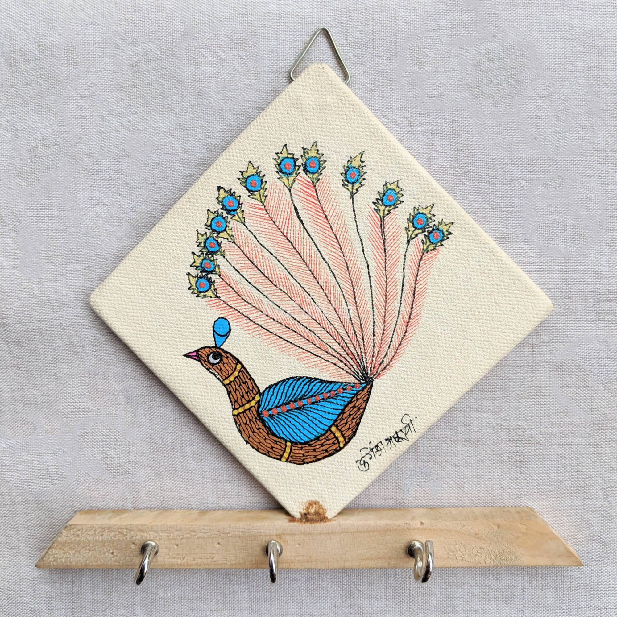 Artistic Peacock Key Holder – Kalantir