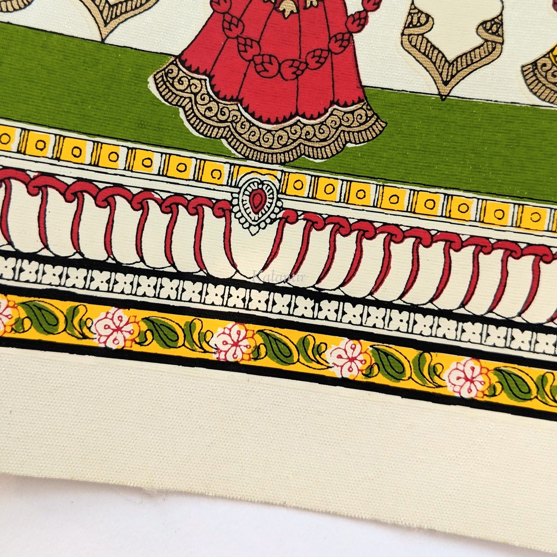 Lord Jagannath Pattachitra | Silk Print – Kalantir